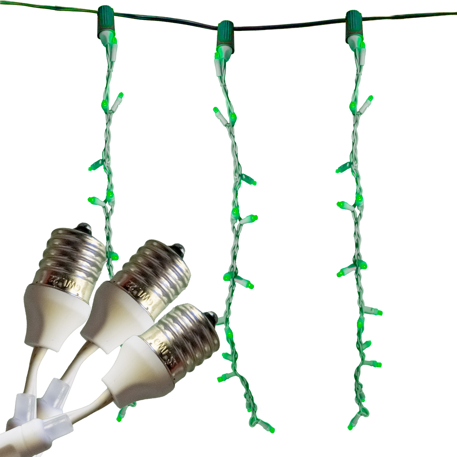 Holidynamics - C9/E17 15L 5MM LED Light Hub RGB - Icicle Set 3